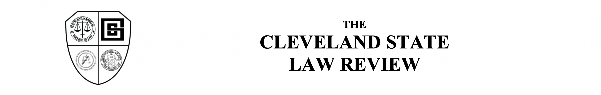 CSLR Masthead2 – Cleveland State Law Review